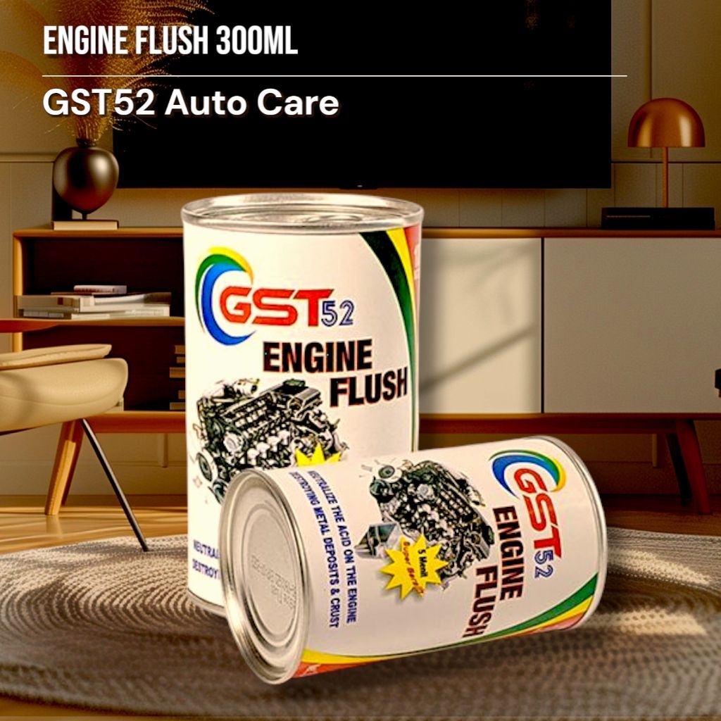 Jual Engine Flush Pembersih Bak Oli Mobil dan Motor GST52 300ml | Shopee Indonesia