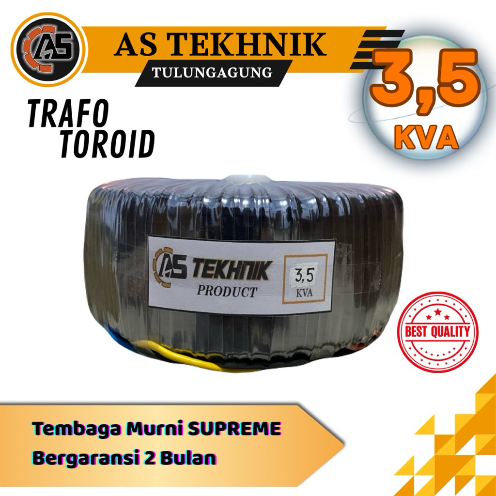 Jual TRAFO TOROID DONAT 3,5KVA (2U) | Shopee Indonesia
