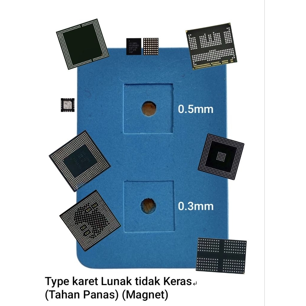 Jual Pad Alas Karet Perekat cetak ic CPU / EMMC / UFS / NAND iPhone ...