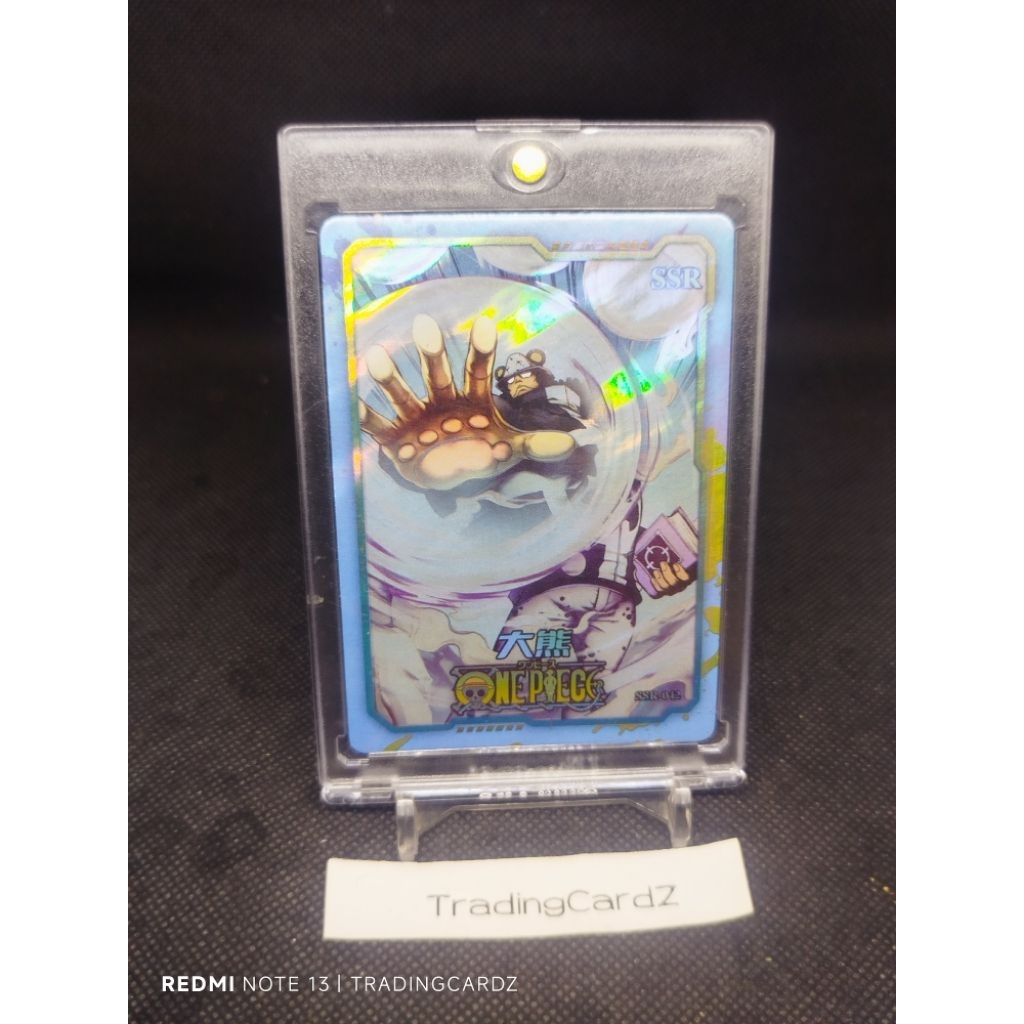 Jual One Piece Fan's made Trading card SSR Kuma #SSR-042 (Kartu tebal -/+55pt)(dpt sleeve ...