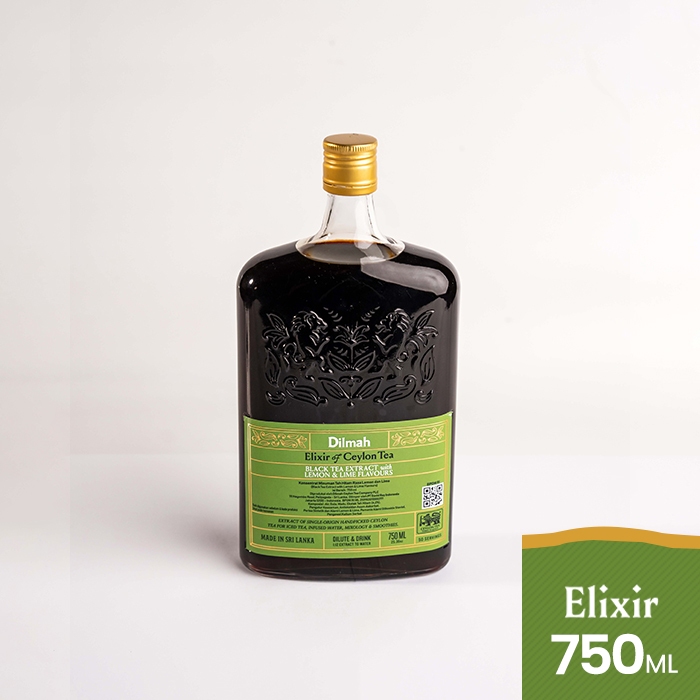 Jual Dilmah Elixir of Ceylon Black Tea with Lemon Lime Flavour 750ML ...