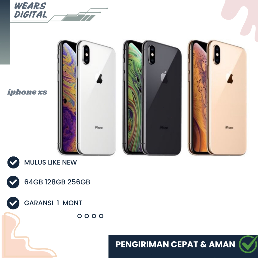 Jual iphone xs 512gb /256gb /64gb original 100% All Function Good mulus ...