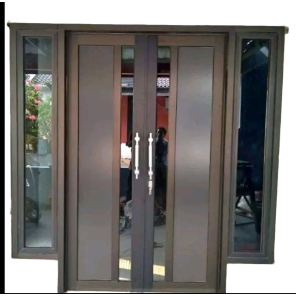 Jual pintu utama motif aluminium | Shopee Indonesia