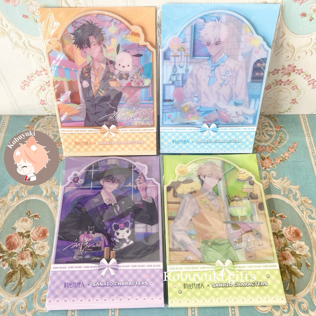 Jual OFFICIAL Link Click x Sanrio Acrylic standee stand ornament liu xiao lu guang luguang cheng ...