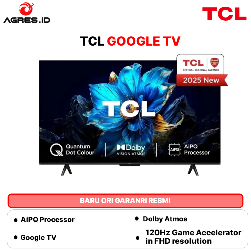 Jual TCL 75 INCH QLED 4K GOOGLE TV- 75P7K GARANSI RESMI INDONESIA | Shopee Indonesia