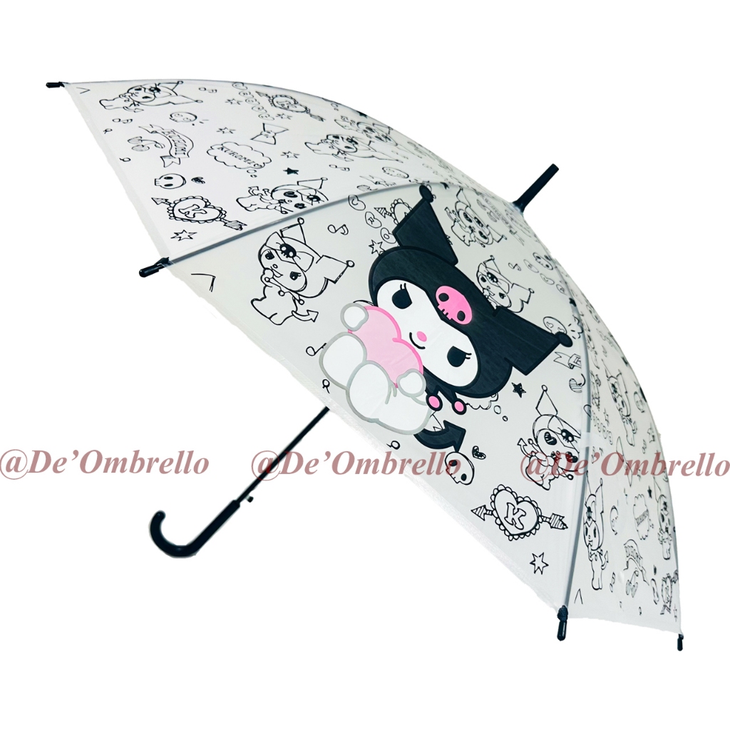 Jual (005PP)Payung PVC 8 Sisi Motif Sanrio Karakter Mix Lucu Dasar Doff ...