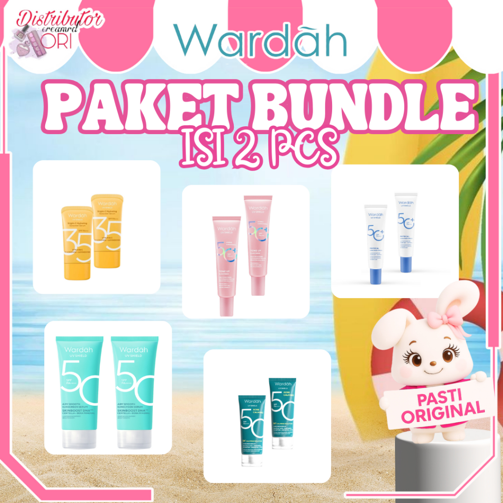 Jual [PAKET ISI 2] TWIN PACK Wardah UV Shield Essential Sunscreen Gel ...