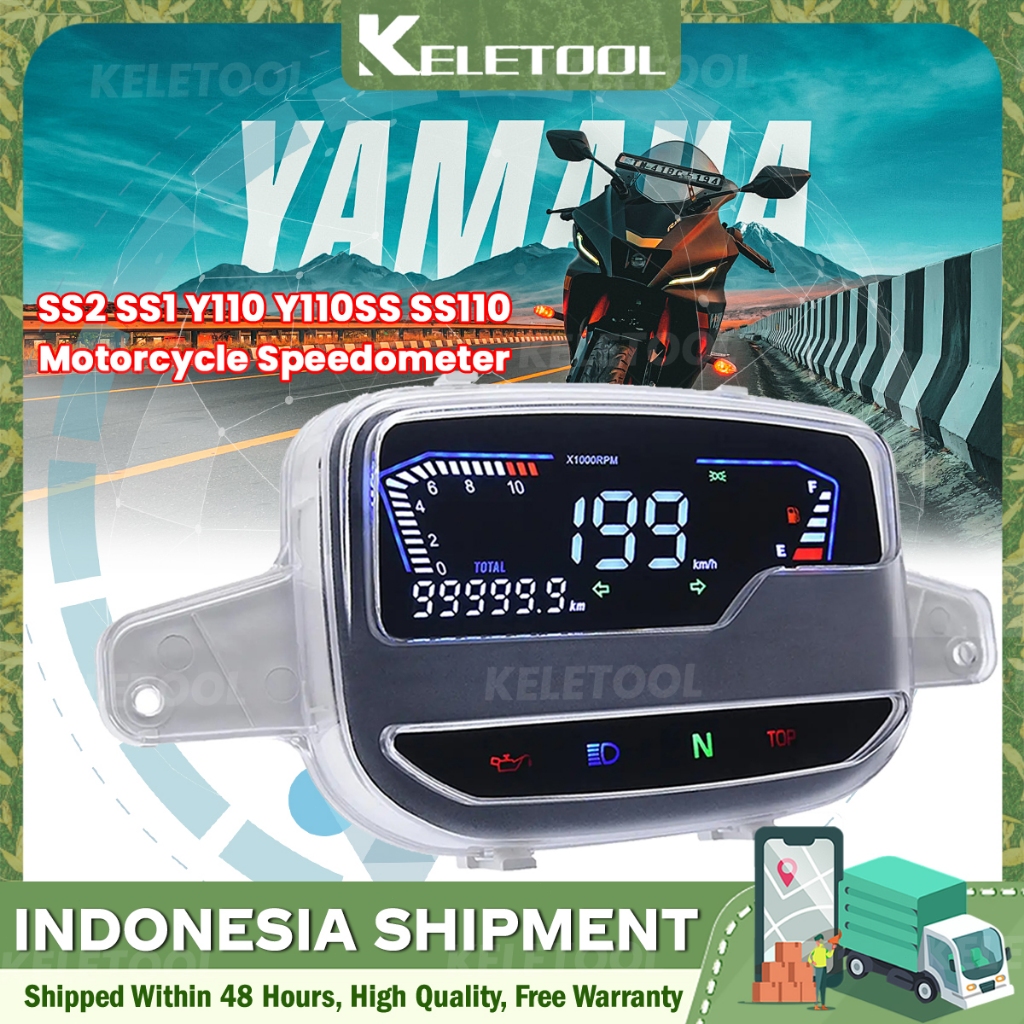 Jual Speedometer Kilometer Spidometer Digital Yamaha F1ZR FIZR V 110 ...