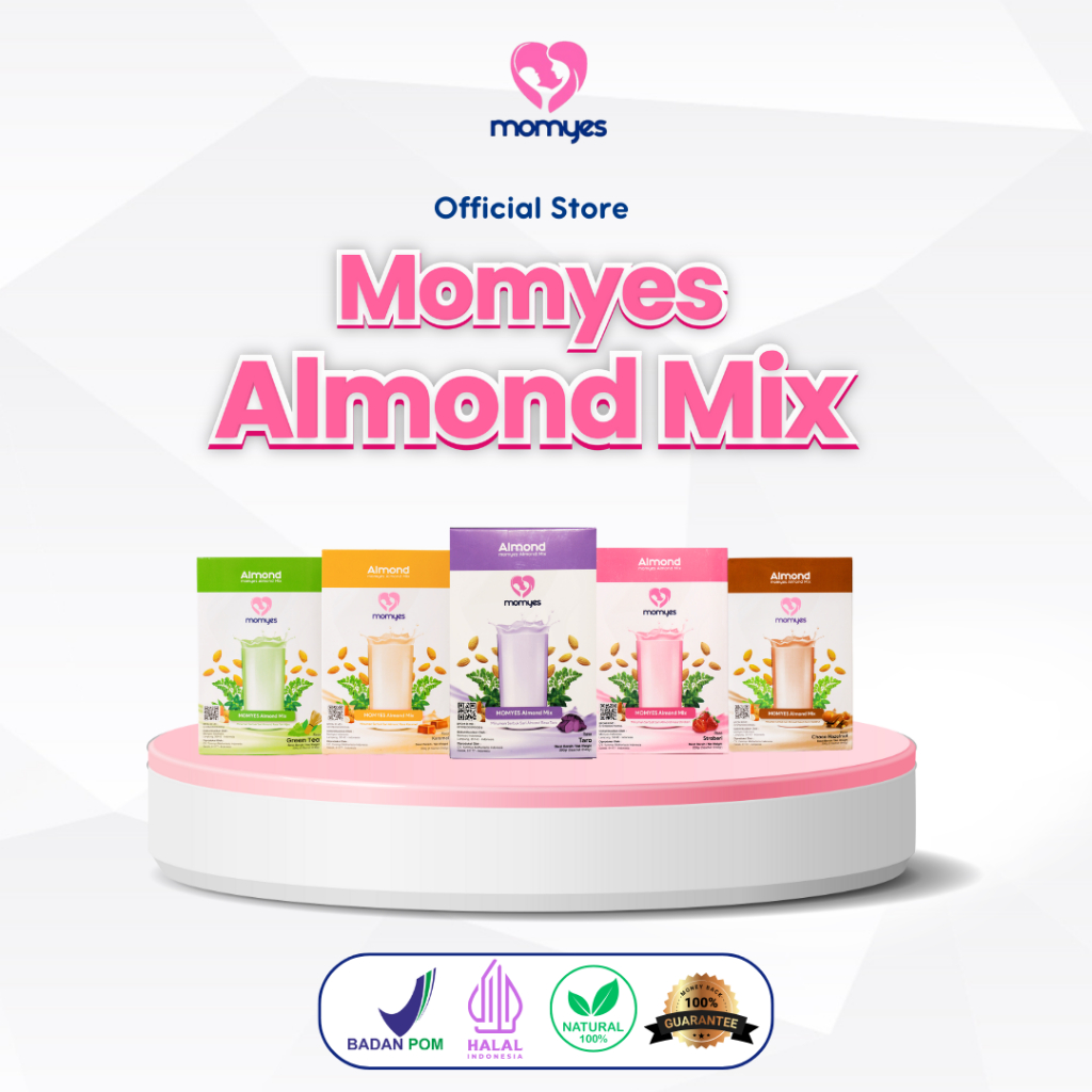 Jual Momyes Almond Mix - Minuman Almond Dengan Katuk & Kelor untuk ...