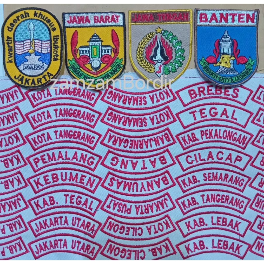 Jual BORDIR ATRIBUT SERAGAM Pramuka JAWA TENGAH | Shopee Indonesia