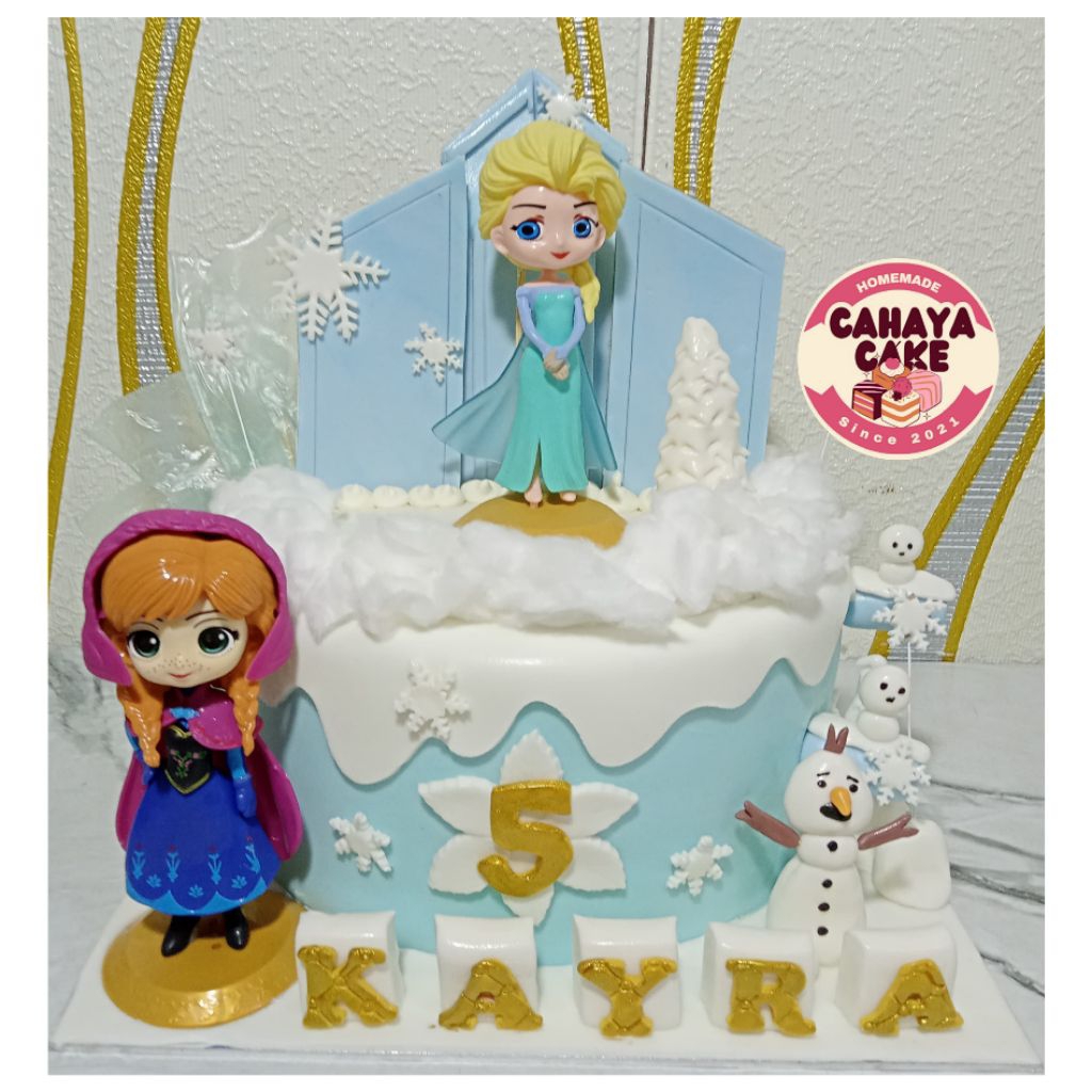 Jual Kue Ulang Tahun Frozen / Frozen Cake / Kue Ultah Frozen Elsa ...