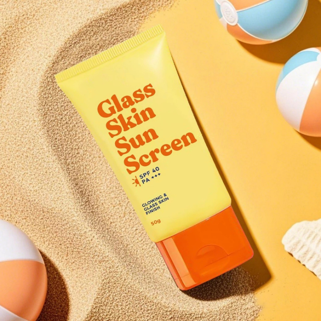 Jual Gloow&be Glass Skin Sunscreen SPF40 PA+++ 50ml Hybrid Membantu ...