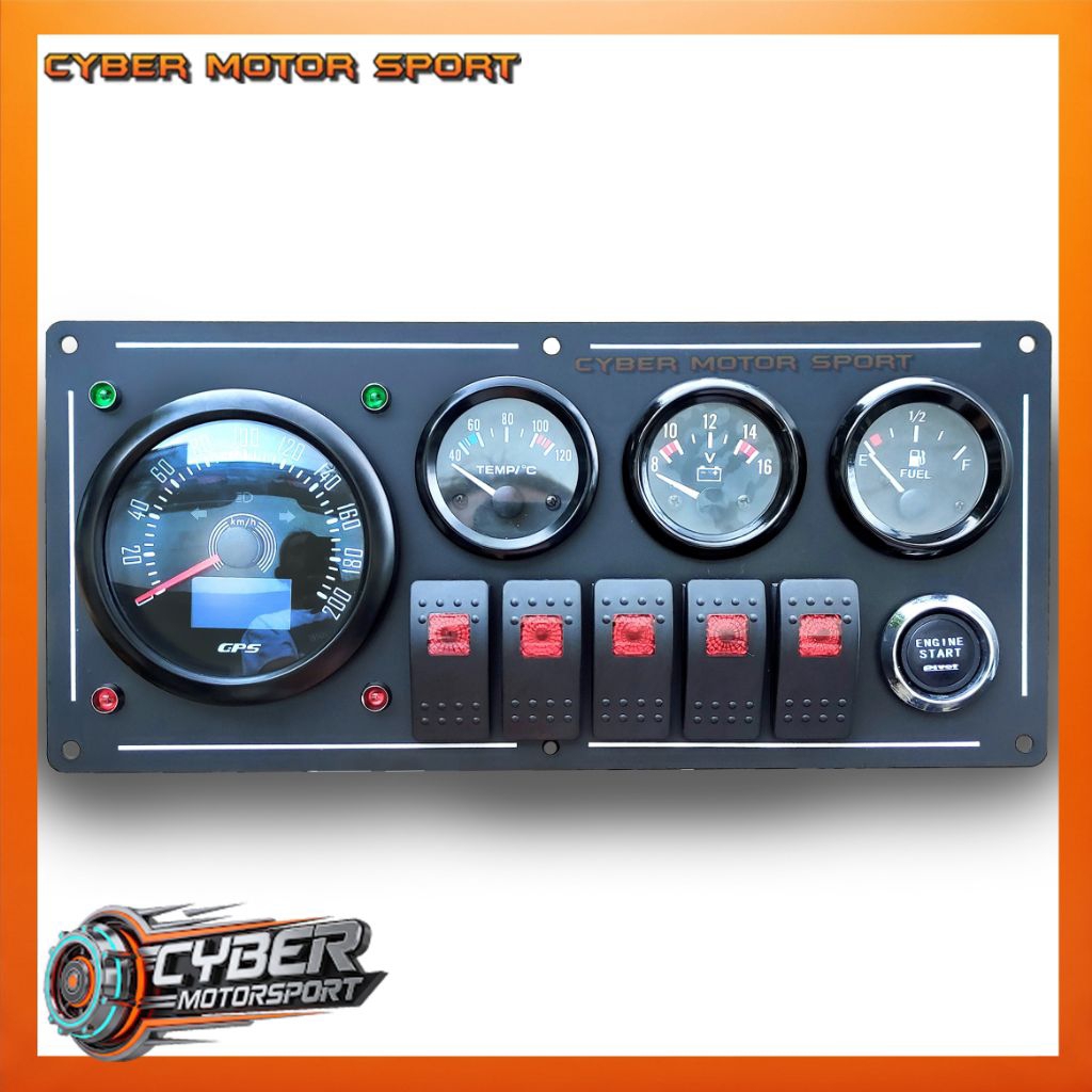 Jual Speedometer universal Analog classic gauge Speedometer GPS system ...