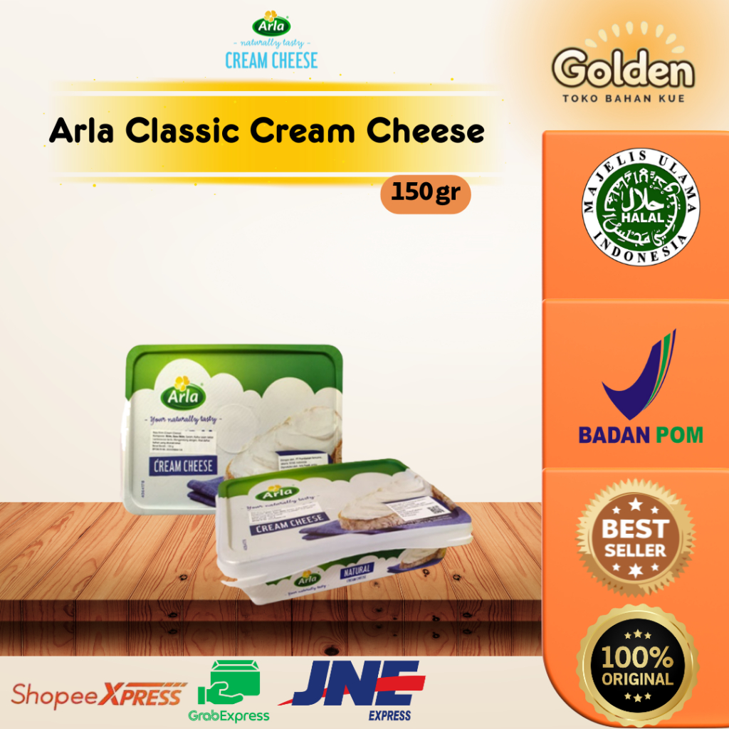 Jual Arla Classic Cream Cheese 150 gr | Shopee Indonesia