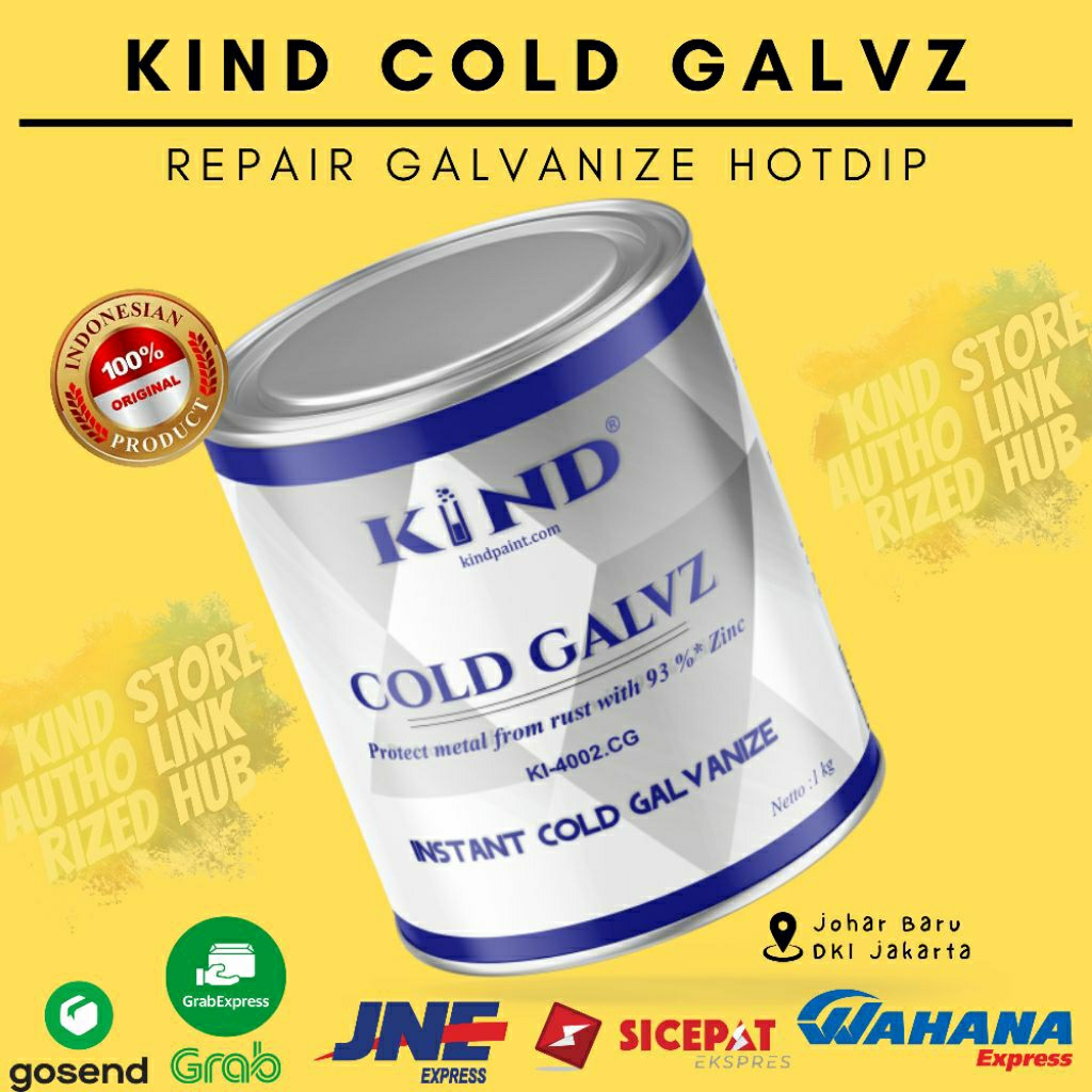 Jual Cold Galvanis - Cat Repair Hotdip Galvanizing KIND Cold Galvanize ...