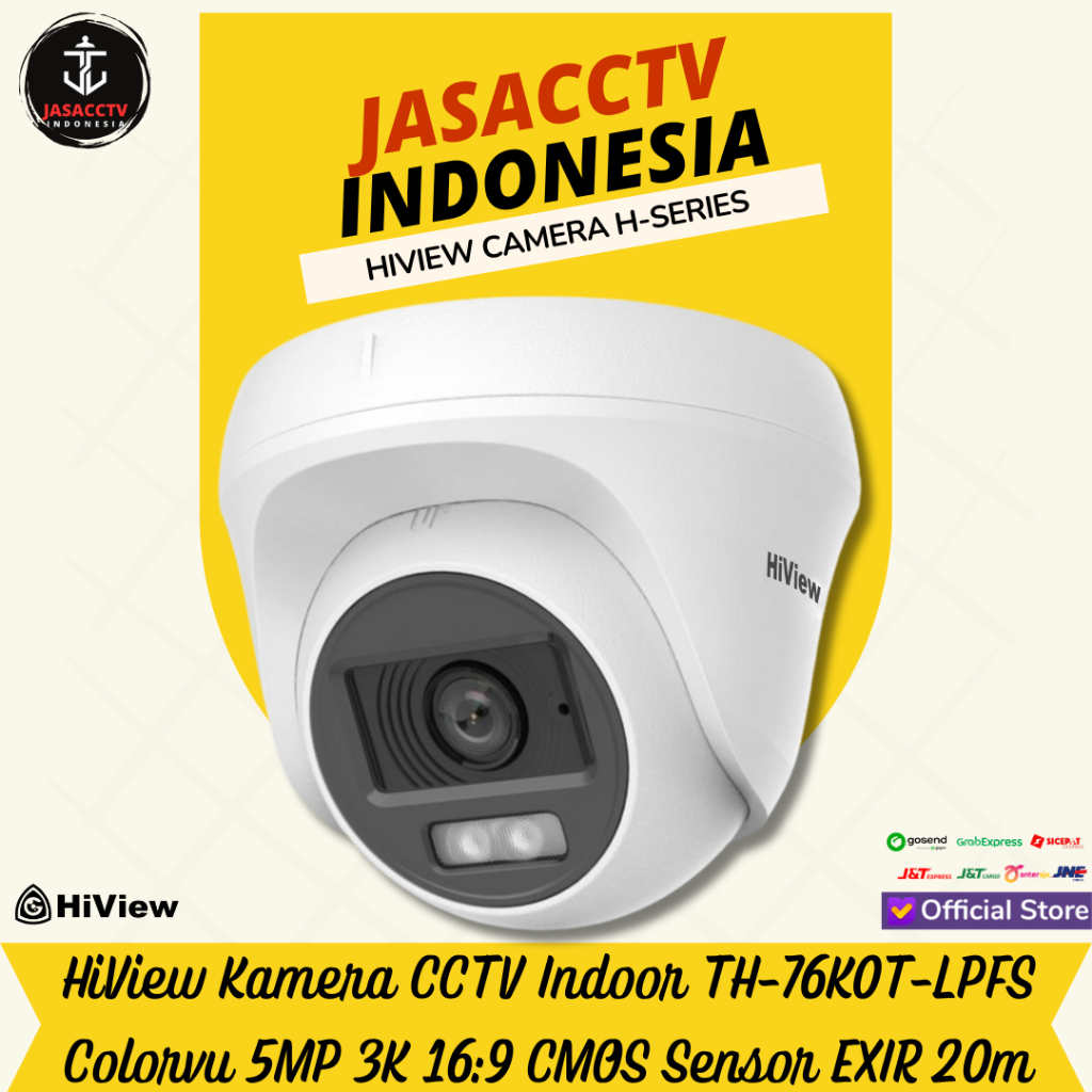 Jual HiView Kamera CCTV Indoor TH-76K0T-LPFS Colorvu 5MP 3K 16:9 CMOS ...