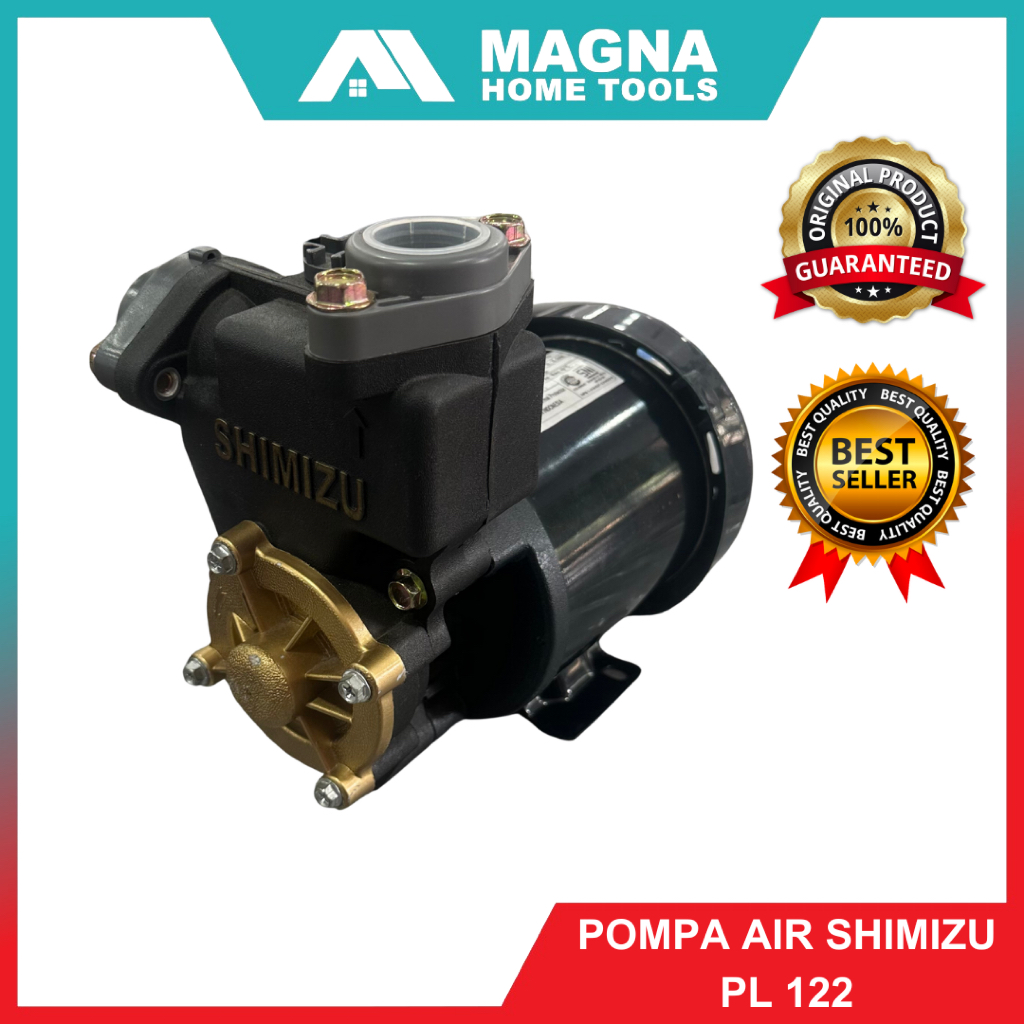 Jual POMPA AIR SHIMIZU PL 122 BIT SUMUR DANGKAL NON OTOMATIS DAYA HISAP ...