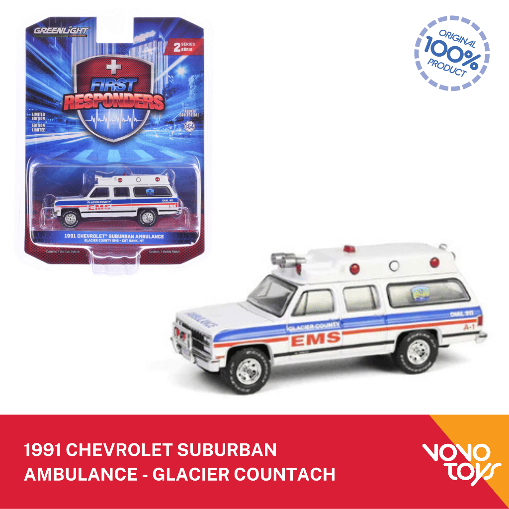 Jual Greenlight 1/64 First Responders Series 2 - 1991 Chevrolet ...