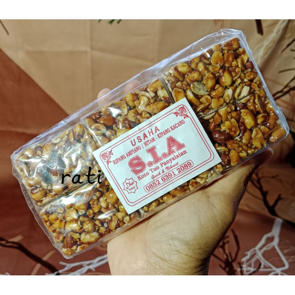 Jual Kipang kacang payakumbuh,ukuran besar & kecil isi 12 bks cemilan ...