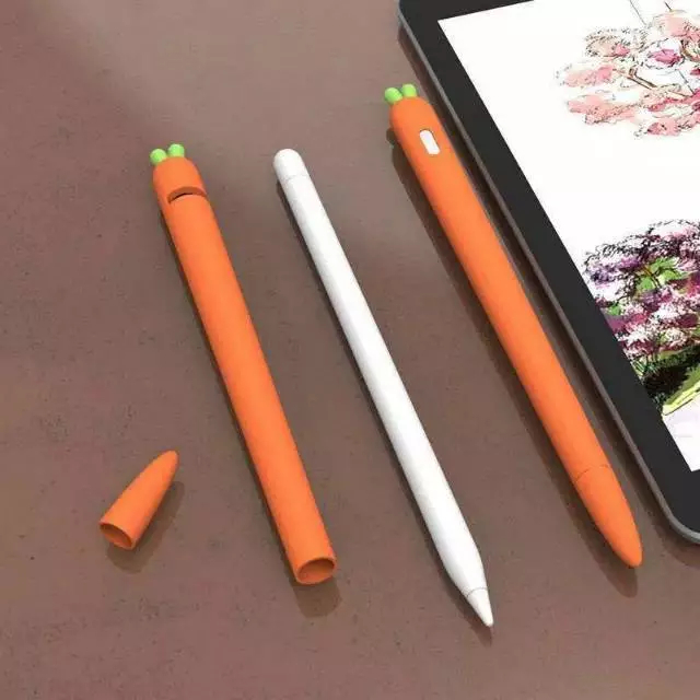 Jual New Case Stylus Pen Cute Carrot Pencil SoftCase Silicone Model ...