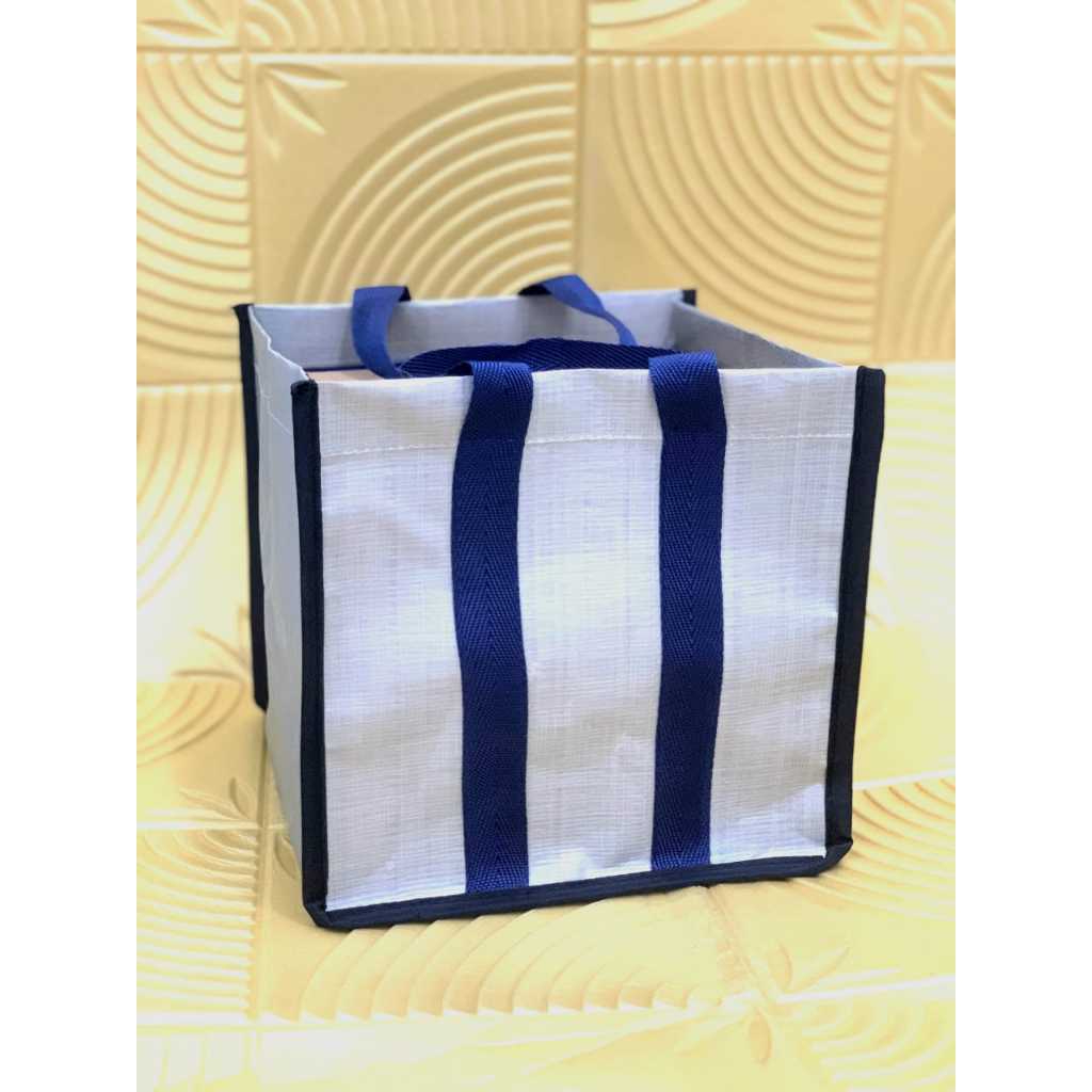 Jual Tas terpal bekal / tas terpal berkat / tas terpal silver / tas ...