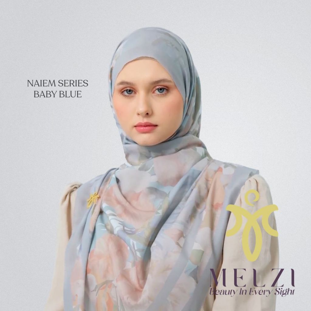 Jual Melziscarf - (NAEIM SERIES) Premium Scraf - Motif Voal Square ...