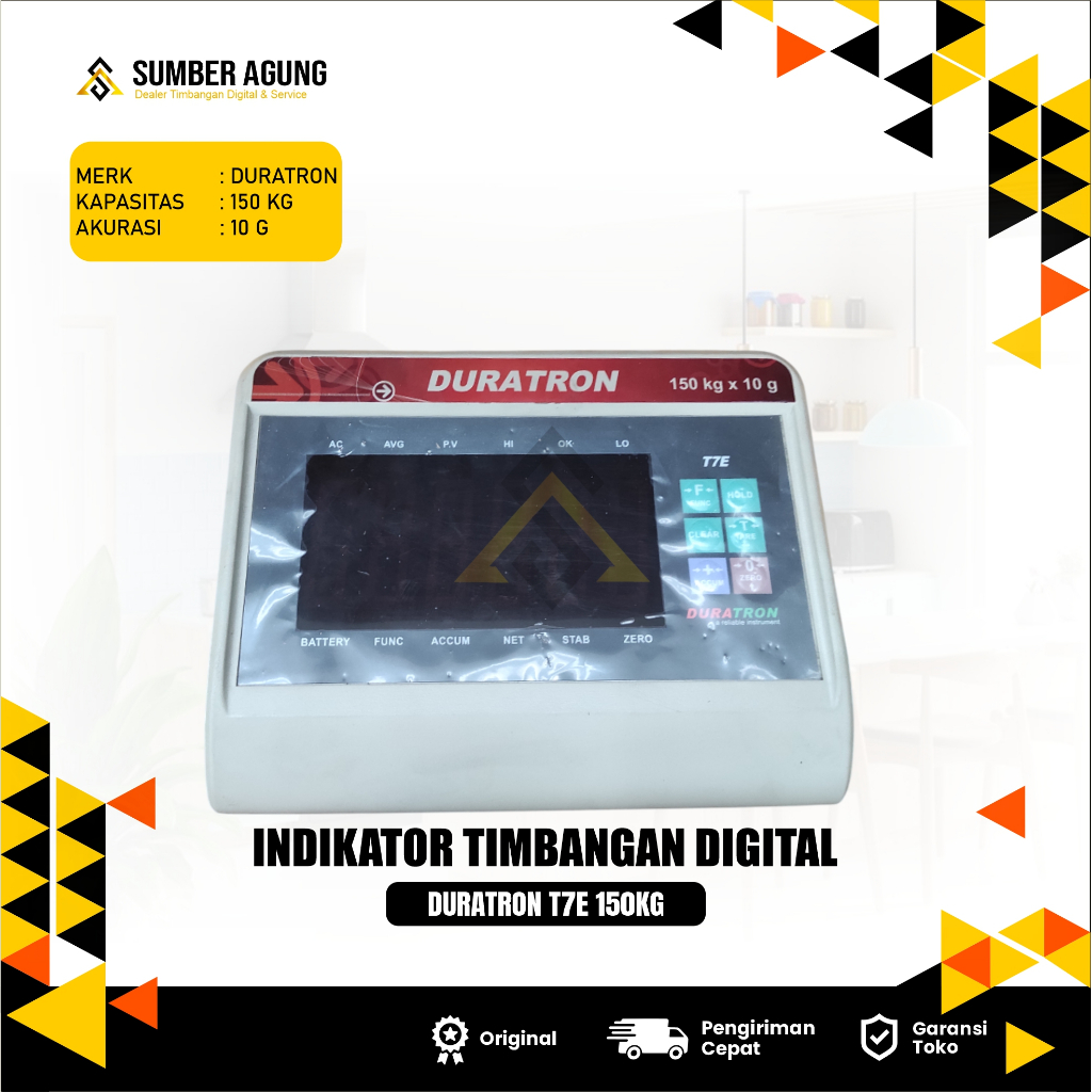 Jual Indikator Timbangan Duduk Digital Duratron T7E | Shopee Indonesia