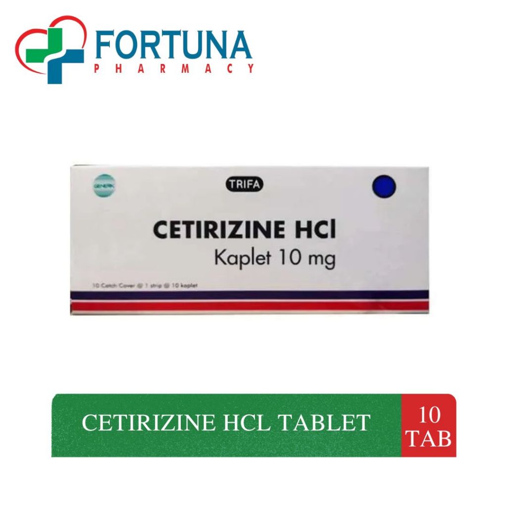 Jual Cetirizine Tablet Terlengkap & Harga Terbaru Juni 2026 | Shopee ...