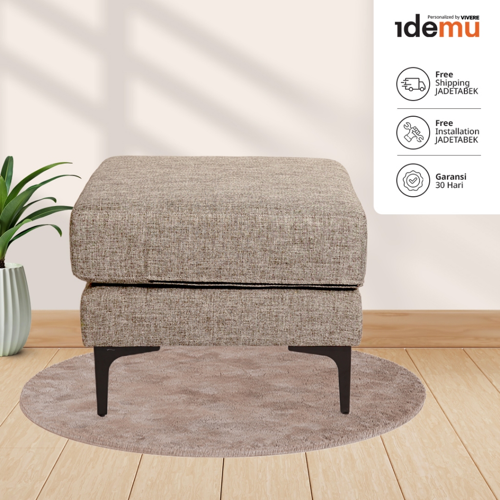 Jual IDEMU by VIVERE - Tyra Ottoman Sofa Ruang Tamu | Shopee Indonesia