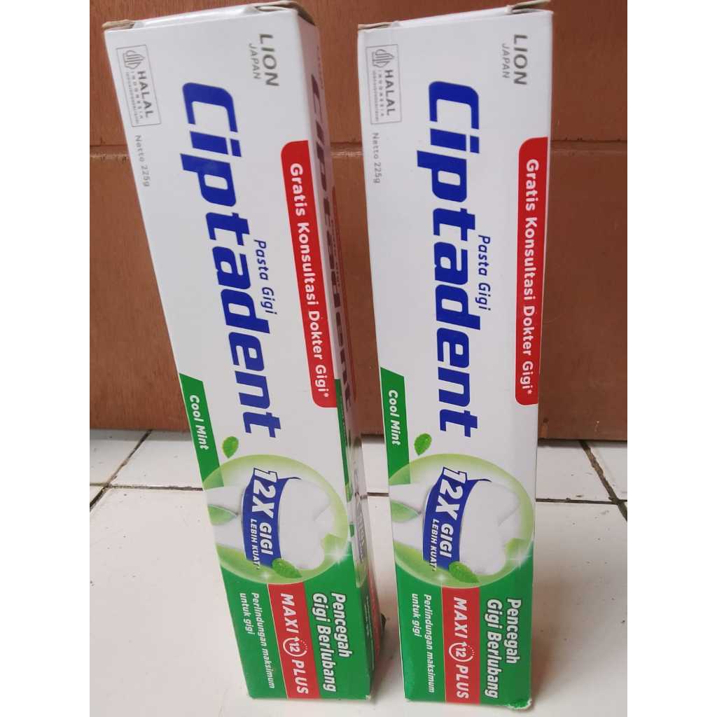 Jual paket 2 pcs/pack Ciptadent pasta gigi Maxi Jumbo 225Gr X 2 cool ...