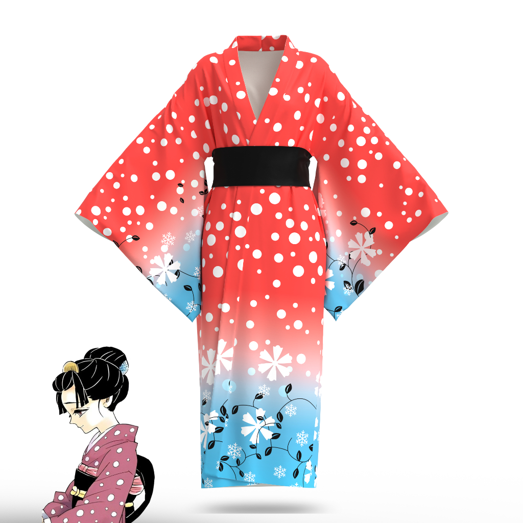 Jual Kimetsu No Yaiba Koyuki Kimono Haori Cosplay | Shopee Indonesia