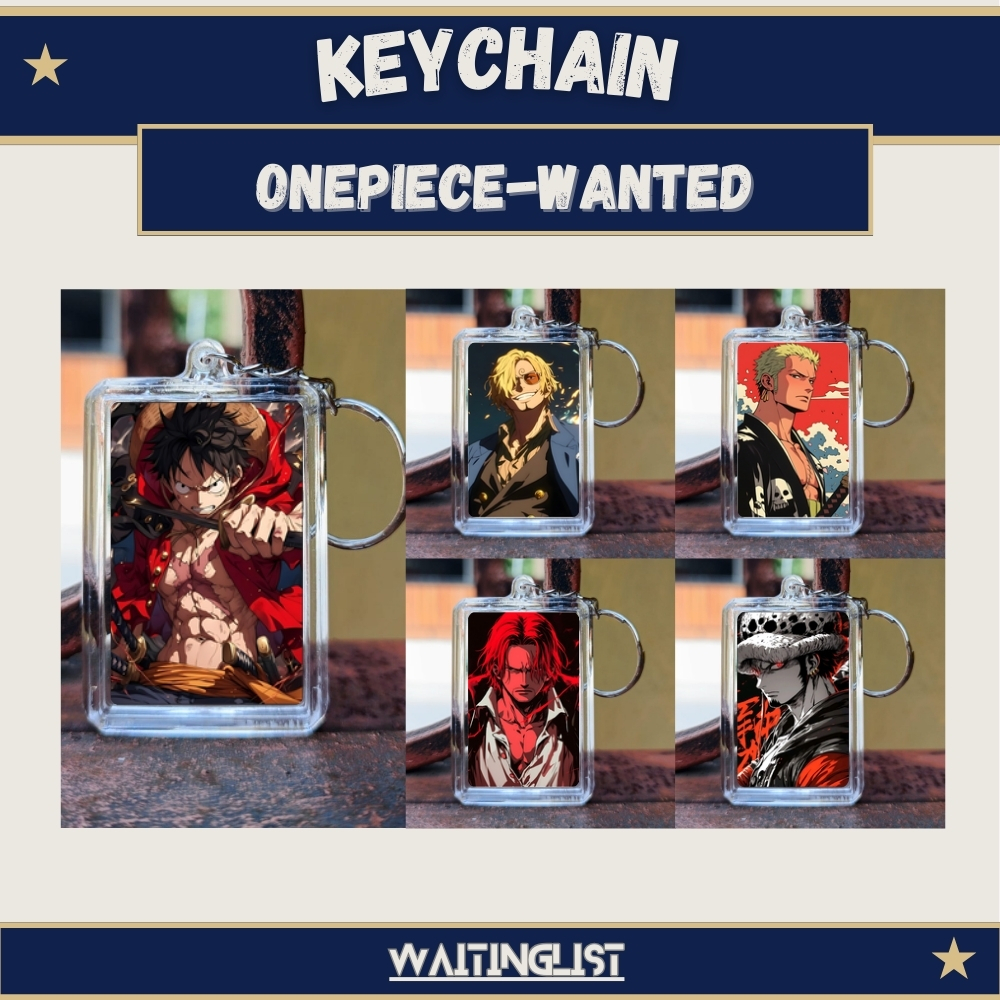 Jual Keychain Gantungan Kunci Anime One Piece - Luffy - Sanji- Zoro ...