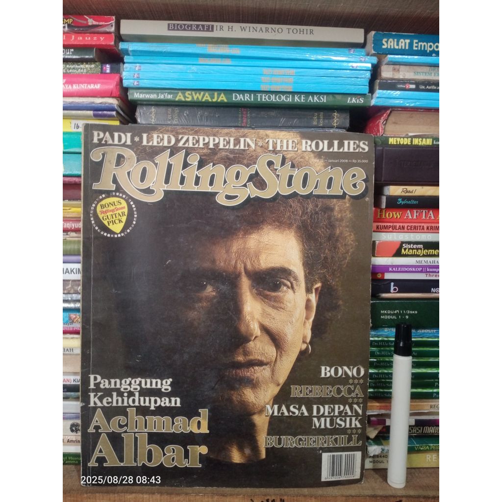 Jual Majalah Rolling Stone edisi 33 Januari 2008: Panggung kehidupan ...