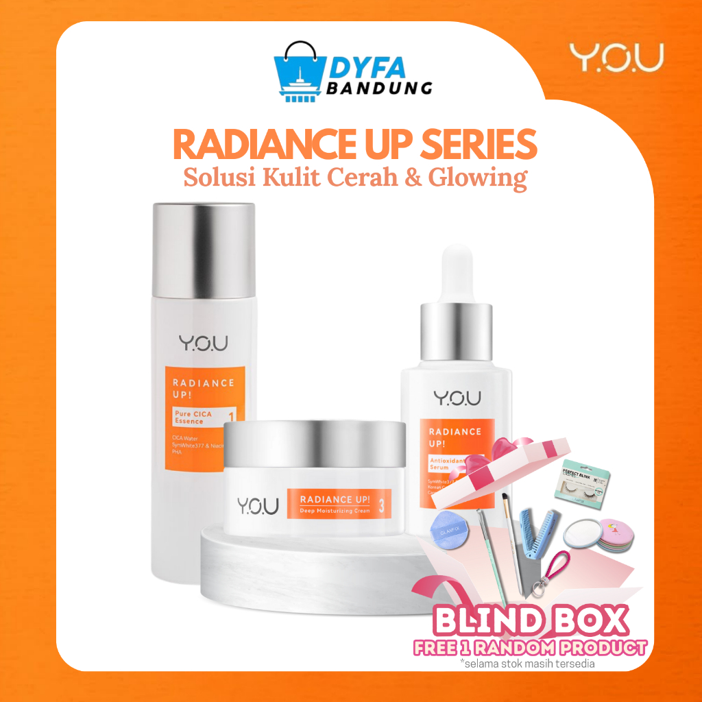 Jual Y.O.U Radiance Up! Brightening Serum | Deep Moisturizing Cream ...