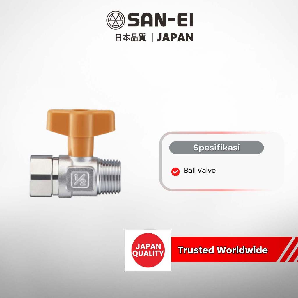 Jual SAN-EI Ball Valve V66 | Stop Kran | Shopee Indonesia