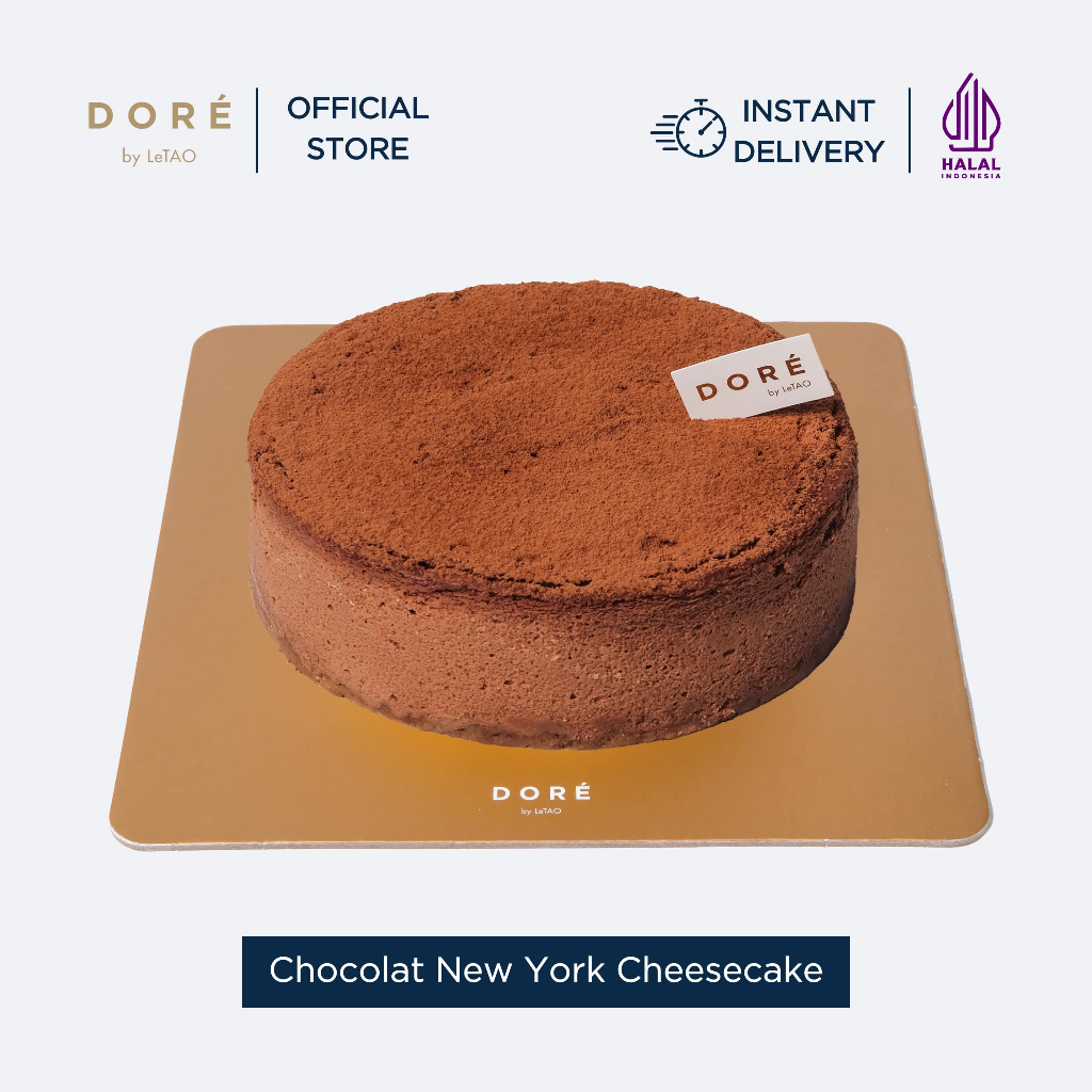 Jual DORE by LeTAO New York Cheesecake - Chocolate | Shopee Indonesia