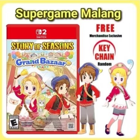 Jual Story Of Seasons Grand Bazaar Switch 2 Nintendo Season Bazar ...