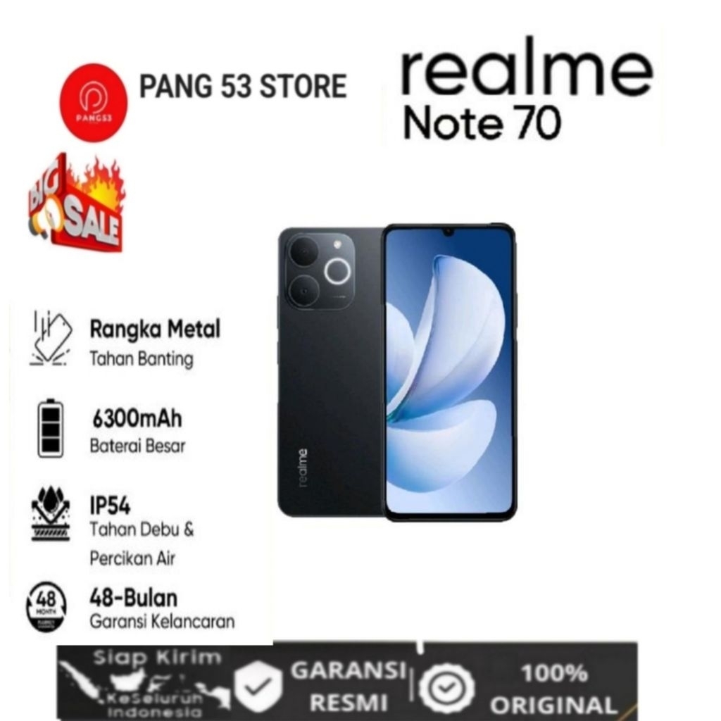 Jual Realme Not 70 4/128 GB Original Garansi Resmi | Shopee Indonesia