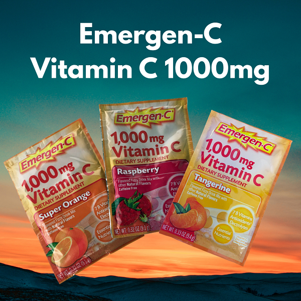 Jual [1 Sachet] Emergen-C Vitamin C 1000mg Powder with Antioxidants ...
