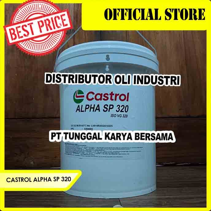 Jual CASTROL ALPHA SP 320 ( PREMIUM OLI GEAR - Ready Stock ) | Shopee ...