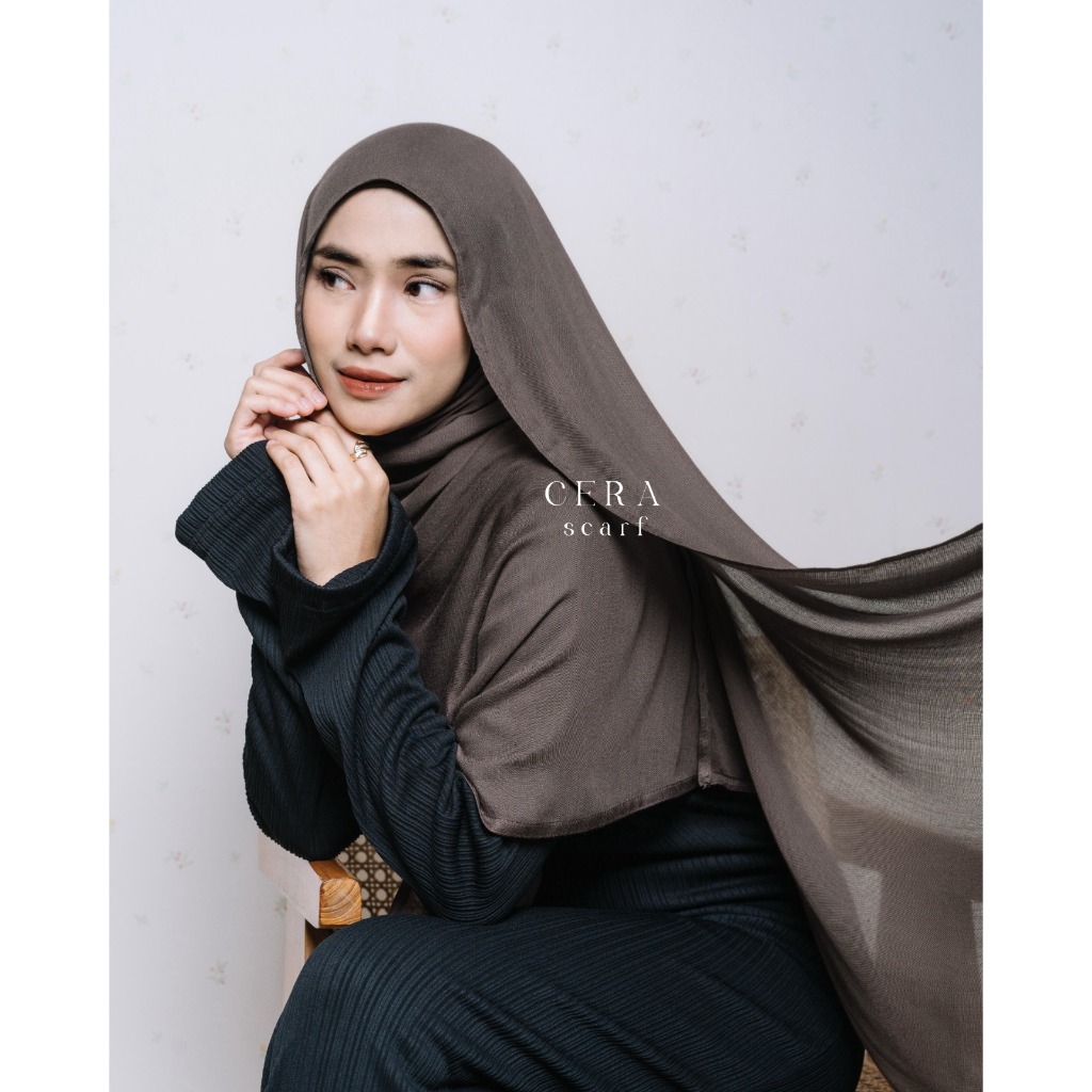 Jual Pashmina Viscose Bamboo Modal by cerascarf | Shopee Indonesia