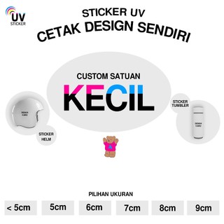 Jual CUSTOM STIKER UV - CUSTOM SATUAN UKURAN SISI TERPANJANG 5-9CM ...