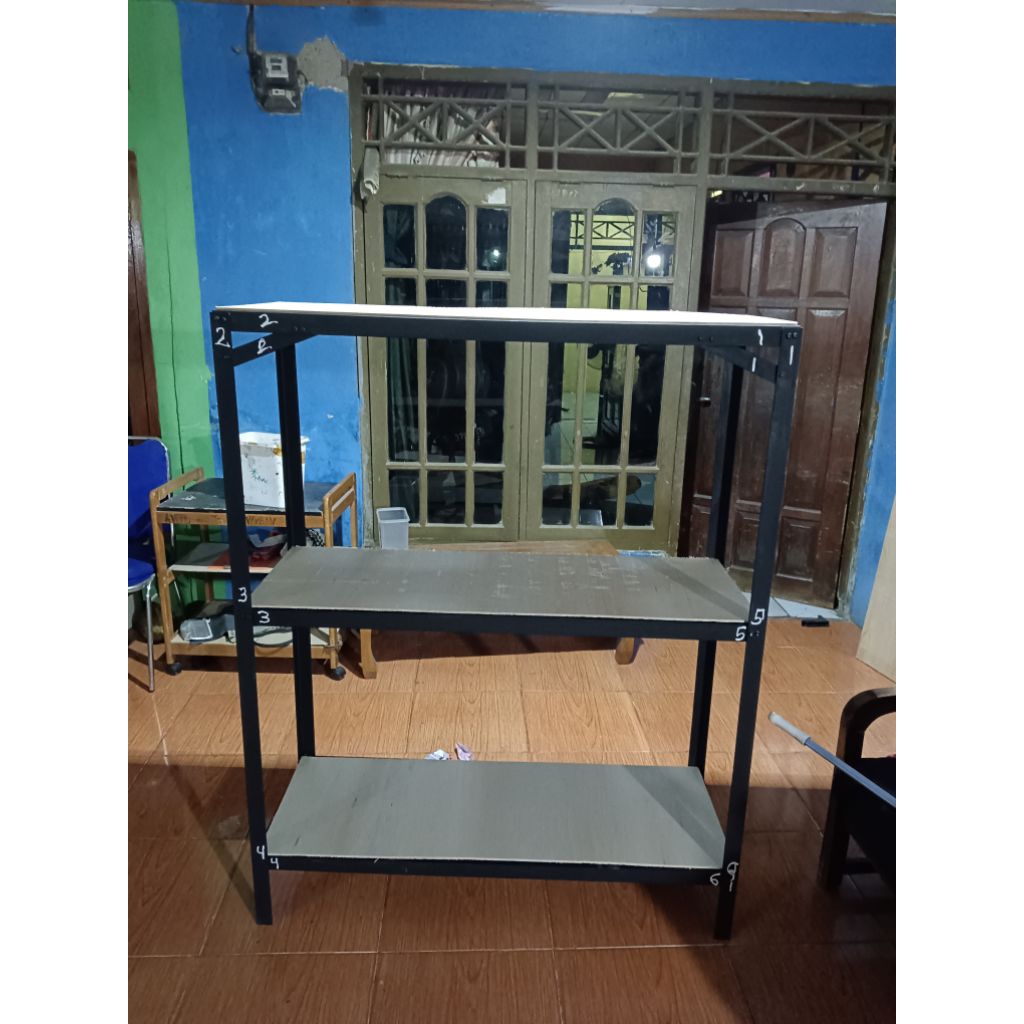 Jual Rak custom P120cm L50cm T140cm 3 susun. rak susun serbaguna, rak ...