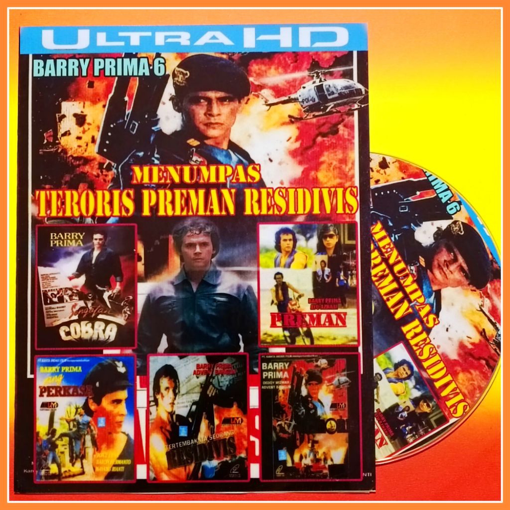 Jual Kaset Film Indonesia Jadul Koleksi Barry Prima Vol.6 Edisi ...