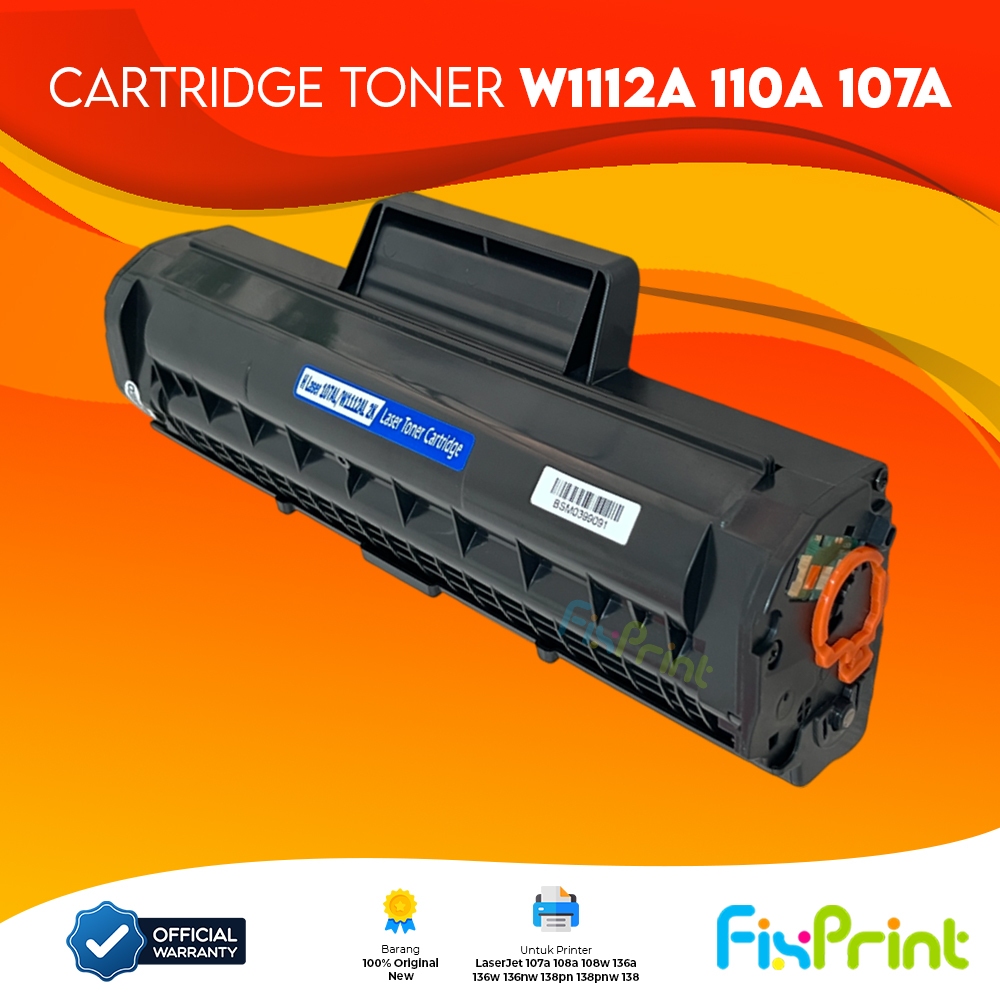 Jual Cartridge Toner Compatible Universal W1112A 110A Compatible for ...