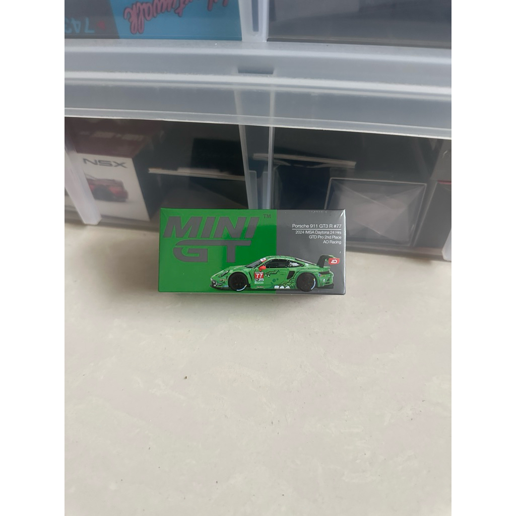 Jual Mini GT 889 Porsche 911 GT3 R Rexy 2024 IMSA Rexxy MiniGT | Shopee ...