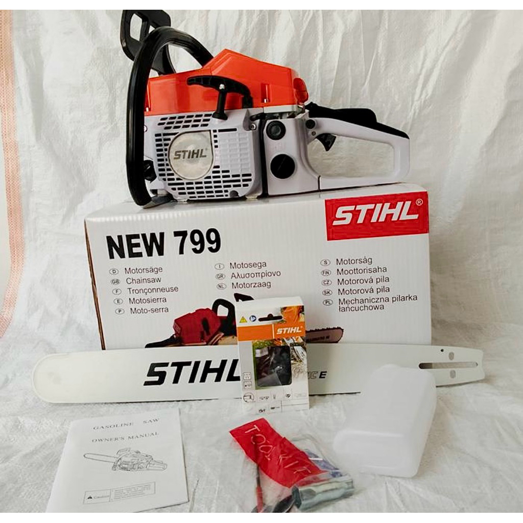 Jual Mesin Chainsaw STIHL NEW 799 ORIGINAL KOMPLIT Dengan Bar Laser 22 ...