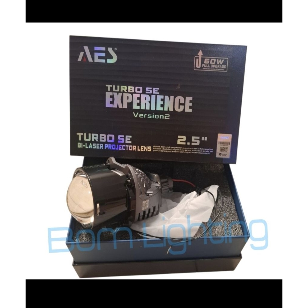 Jual Biled Aes Turno Experience V2 60 Watt 2,5 inch | Lampu Biled Aes ...