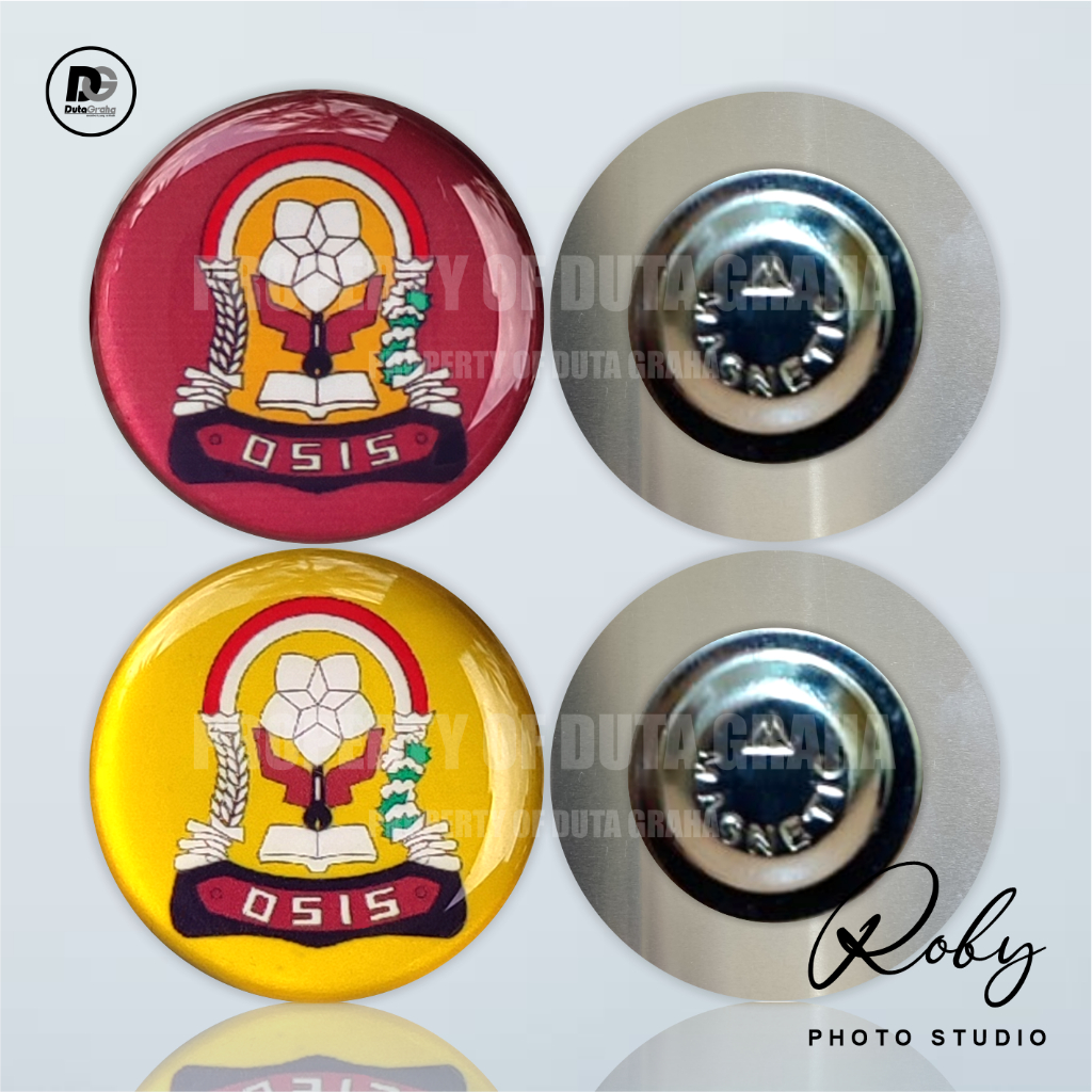 Jual [PIN RESIN] OSIS BULAT SMP SMA MAGNET PENITI Pin Bros Aksesoris ...