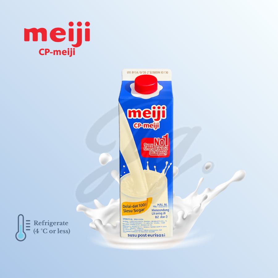 Jual CP-Meiji Susu Segar 100% Fresh Milk 946ml Blue Pack | Meiji Fresh ...